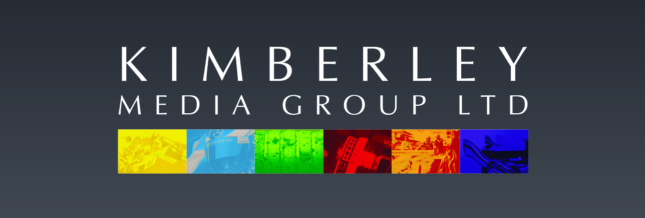 Kimberley Logo (white-grey) - Historic Racing Technology