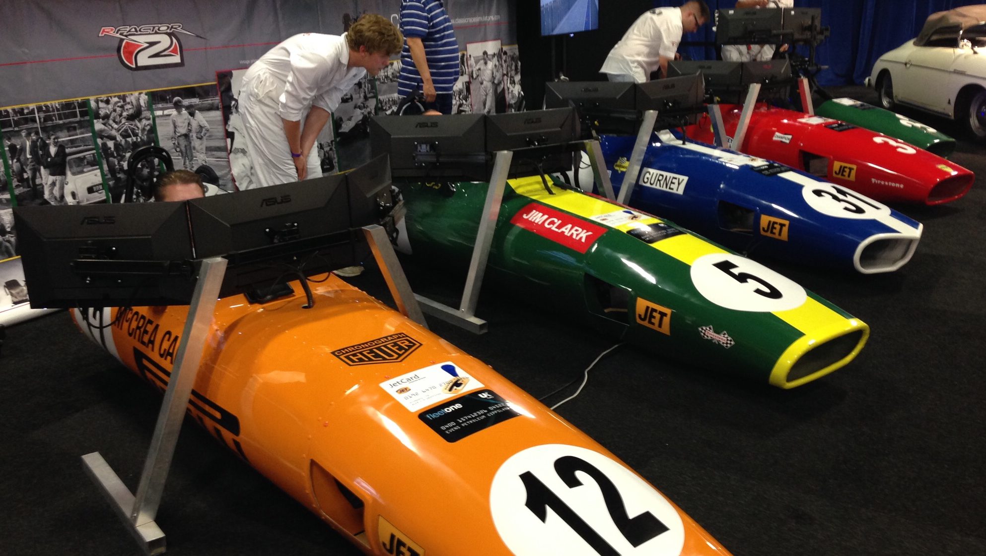 Classic Race Simulators - Historic Racing Technology