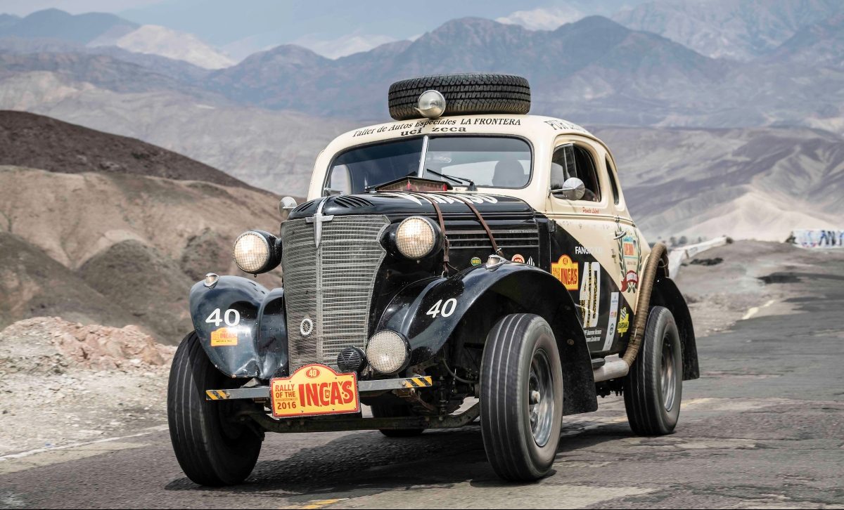 1938 Chevrolet victorious in Rally of the Incas - Historic Racing ...