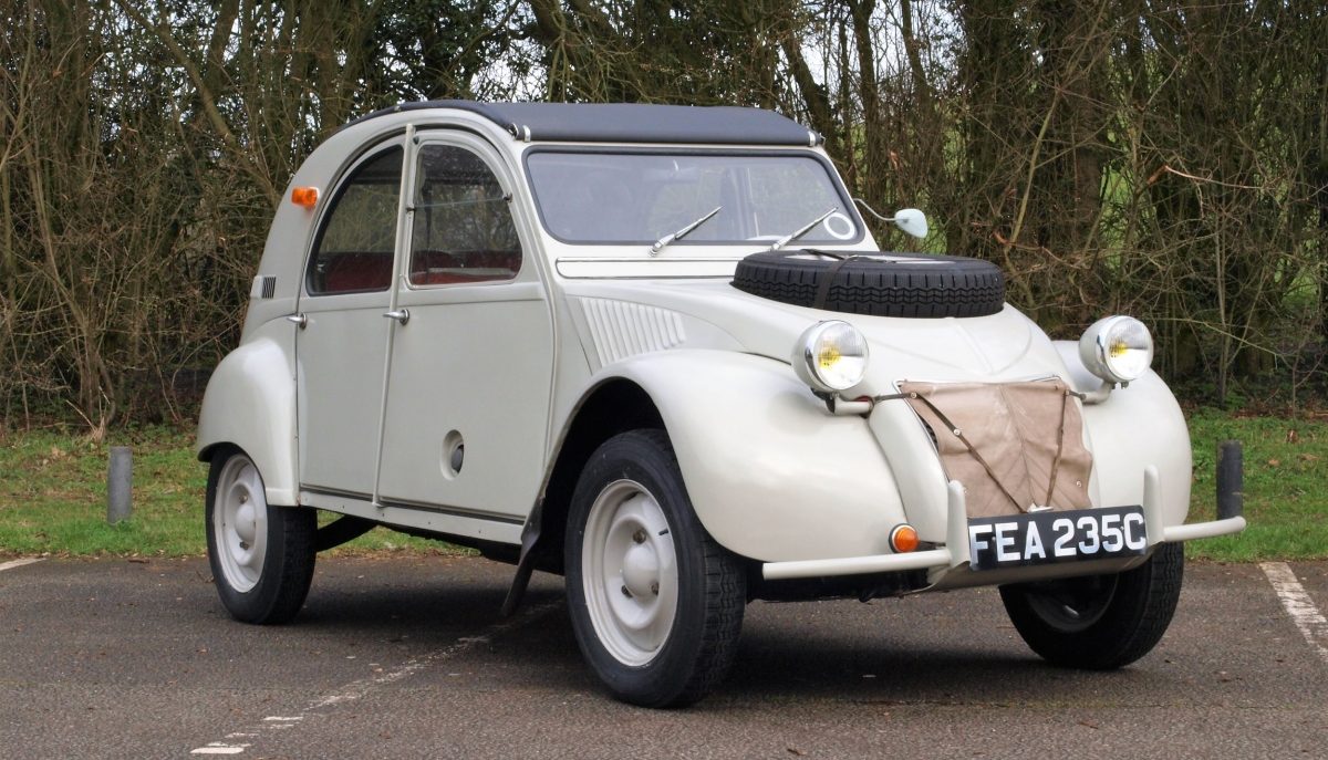 Rare twin-engine Citroen 2CV goes to auction - Historic Racing Technology