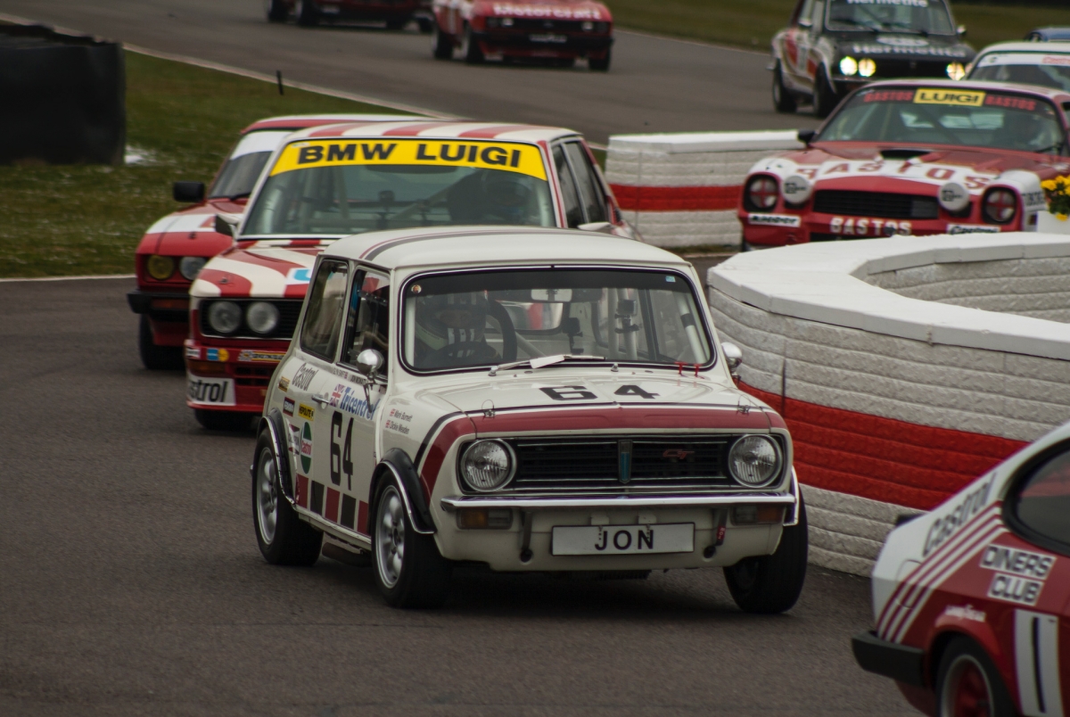 Mini 1275GT raced by Burlen at Goodwood - Historic Racing Technology